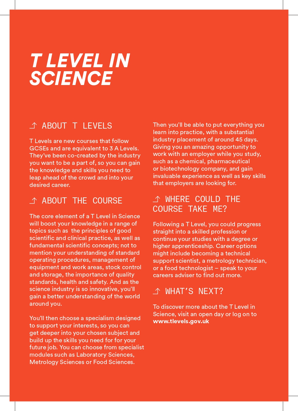 T Levels | Harrow College